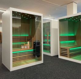 S-Line 100 Veda Pro Infrared Sauna – Compact Luxury for 1 Person ...